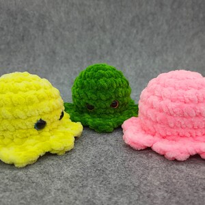 Worry Octopus Beginner Amigurumi Pattern Plush Anxiety Relief Toy - Etsy