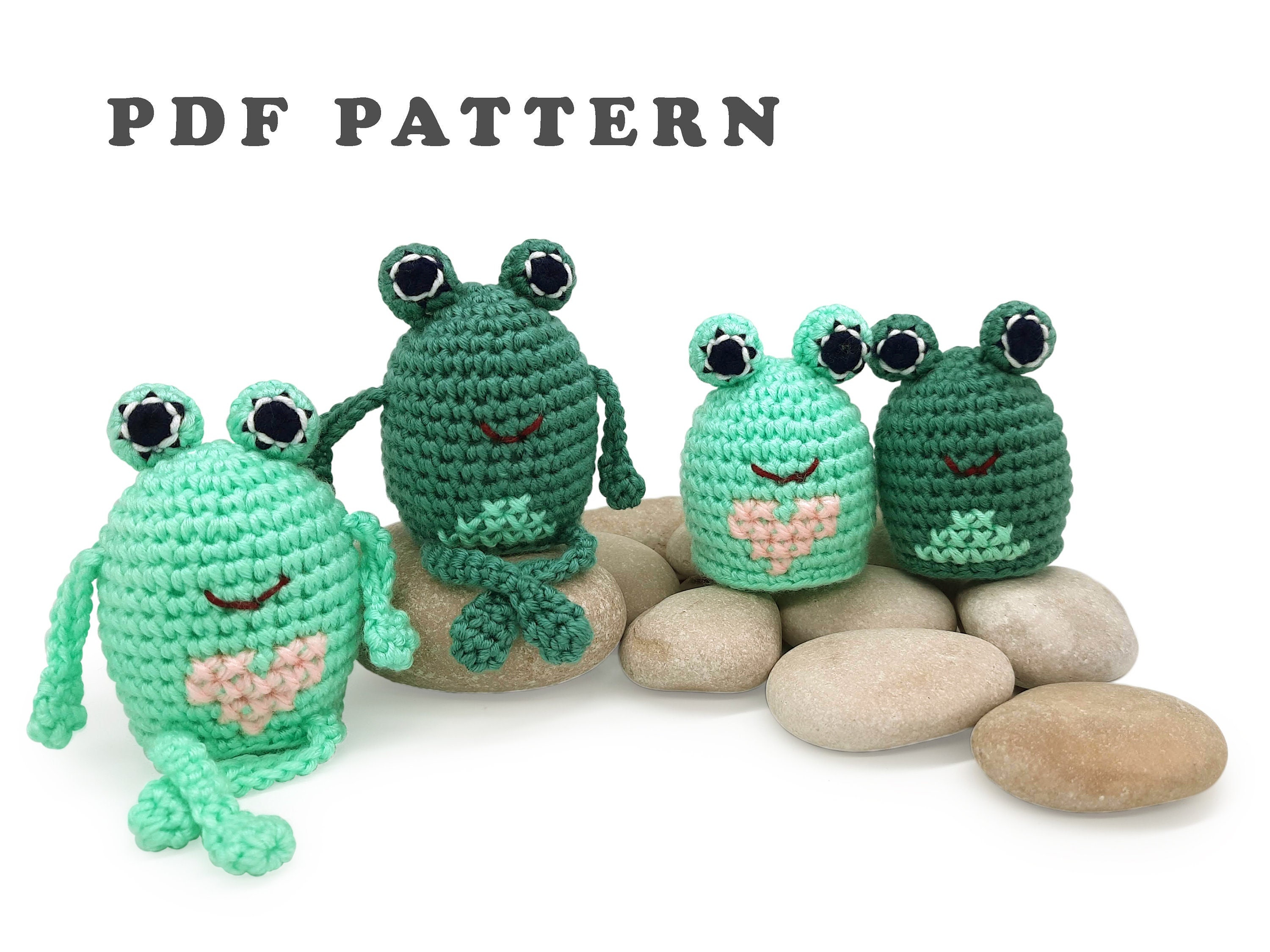 Crochet Frog Beginner Amigurumi Pattern - Etsy