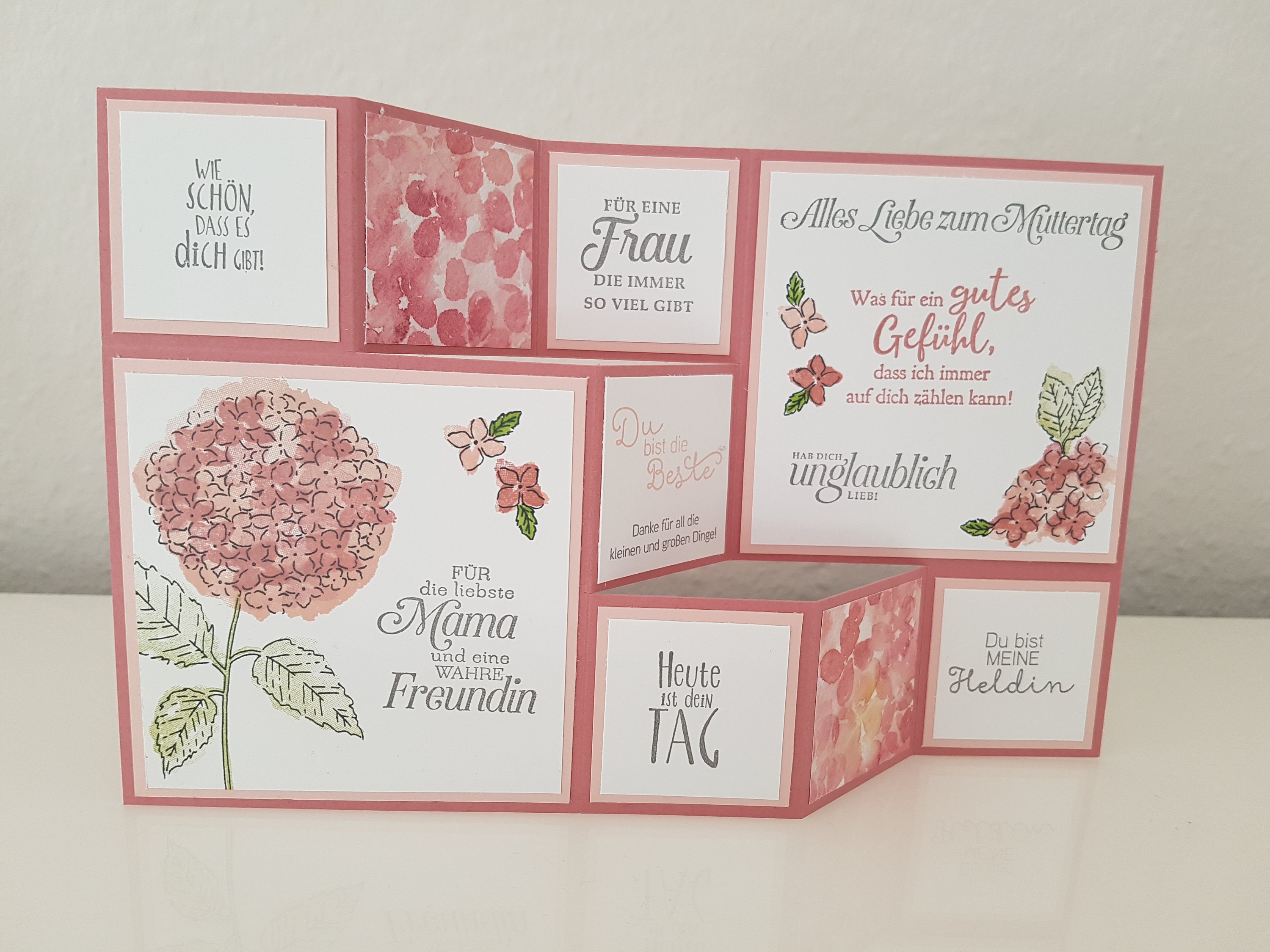 Große Faltkarte Mama zum Muttertag | Etsy