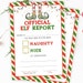 Editable Elf Report Card, Official Elf Report, Christmas Elf, Printable ...