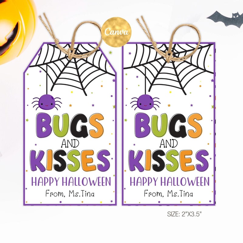 Bugs and Kisses Printable - Etsy