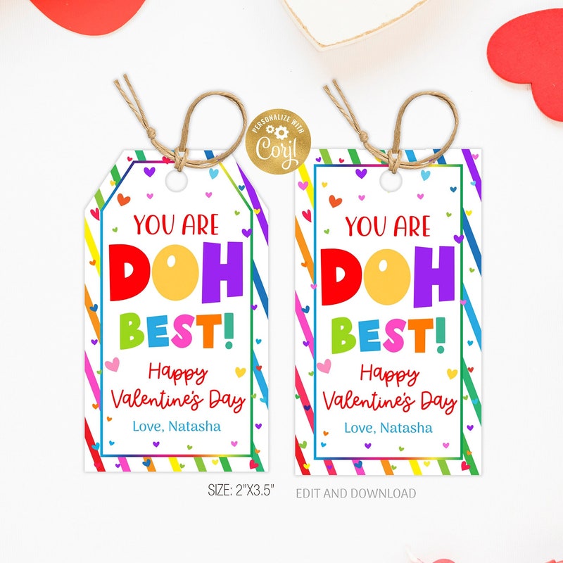 Play Doh Valentine - Etsy