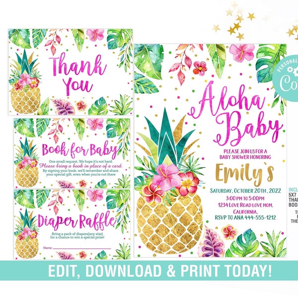Aloha Theme Party - Etsy