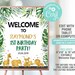 Safari Welcome Sign, Jungle Welcome Sign, Safari Birthday Sign,animal ...