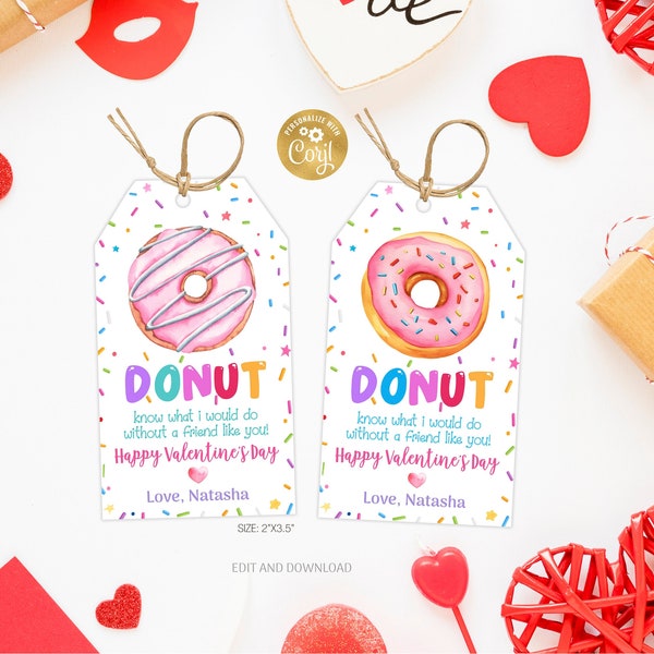 Donut Tag - Etsy