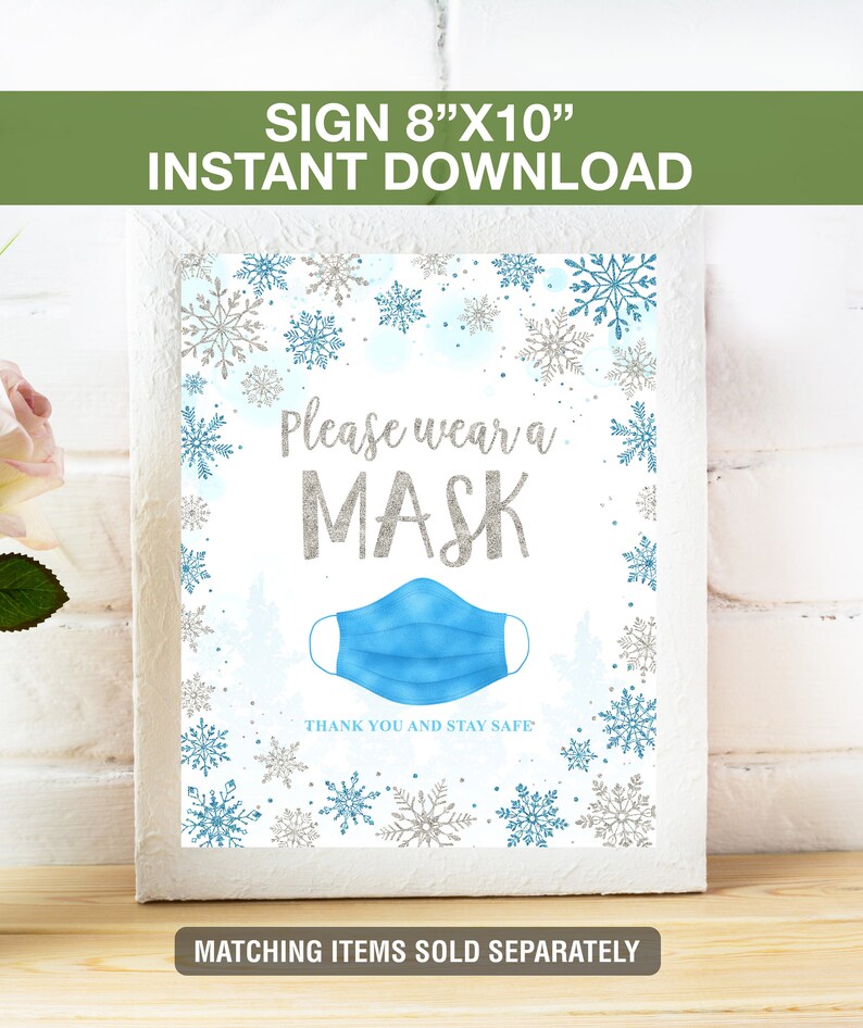 Winter Diaper Raffle Sign Printable Baby Shower Diaper - Etsy