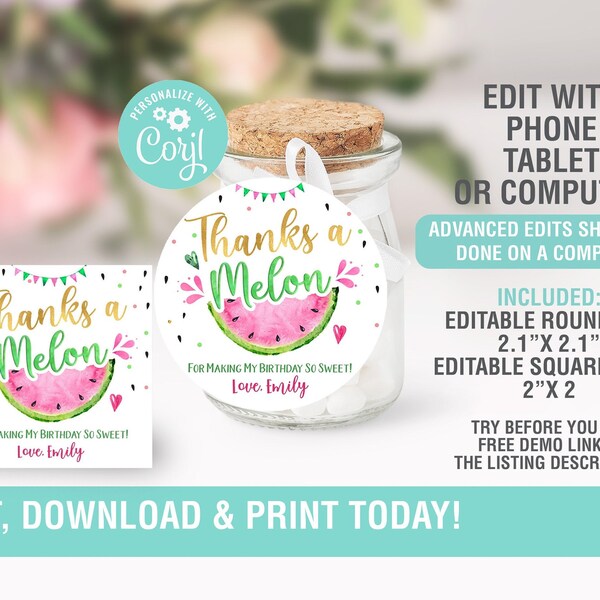 One I a Melon Birthday - Etsy