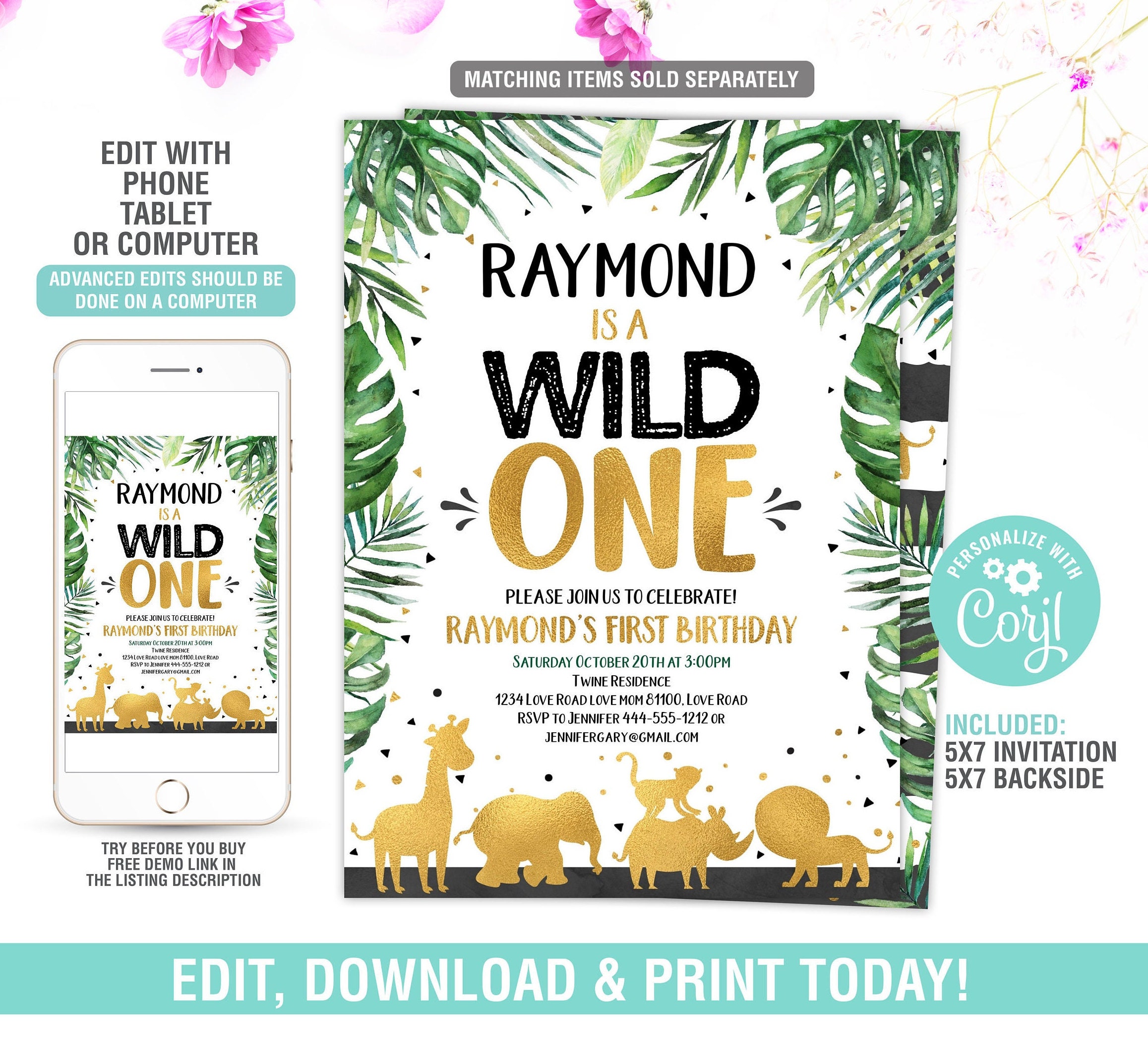 Safari Welcome Sign, Jungle Welcome Sign, Safari Birthday Sign,animal ...