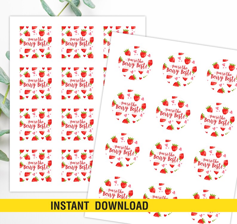 Valentine Gift Tags Printable Valentine Gift Tags Youre the - Etsy