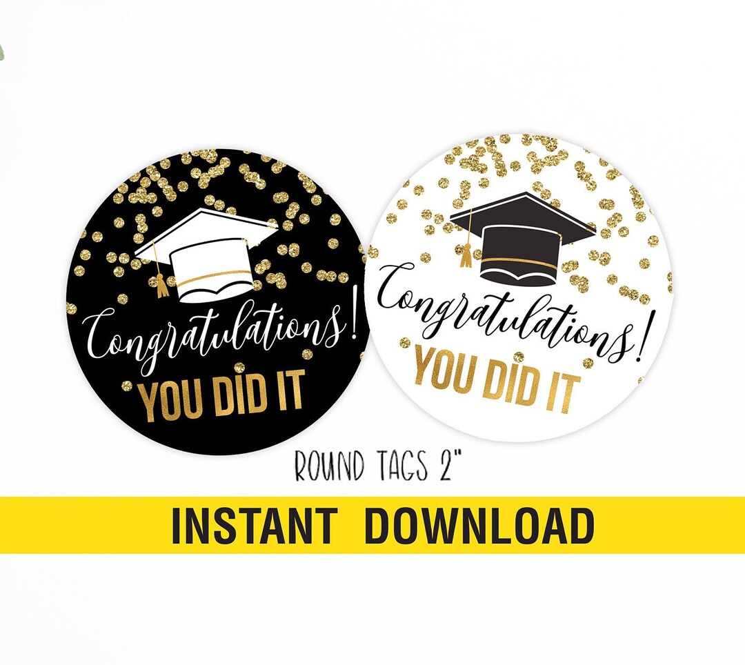 Congratulations Grad Tag,graduation Gift Tags, 2023 Graduation Tags ...
