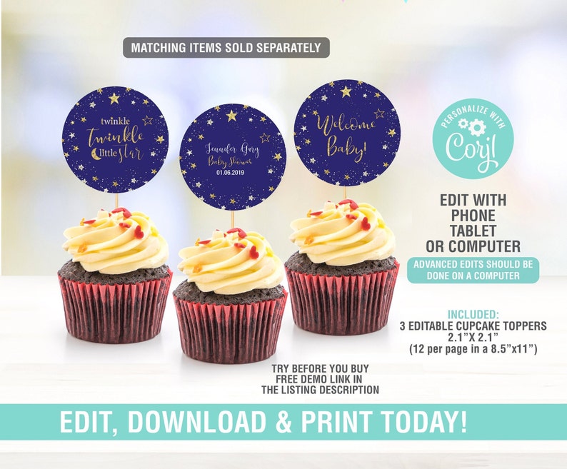 Twinkle Twinkle Little Star Bottle Label Instant Download - Etsy