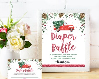 Diaper Raffle Christmas - Etsy