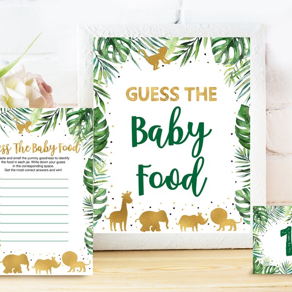 Baby Food Game - Etsy