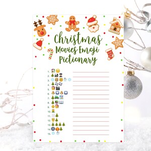 Christmas Movie Emoji Game, Guess Movie Name Christmas Party Game ...