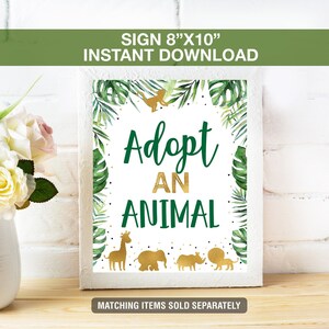 Jungle Juice Sign Printable, Wild One Animals Zoo Jungle Sign, Safari ...