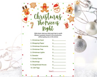 Christmas Game Printable Trivia FOR KIDS Xmas Game Printable - Etsy