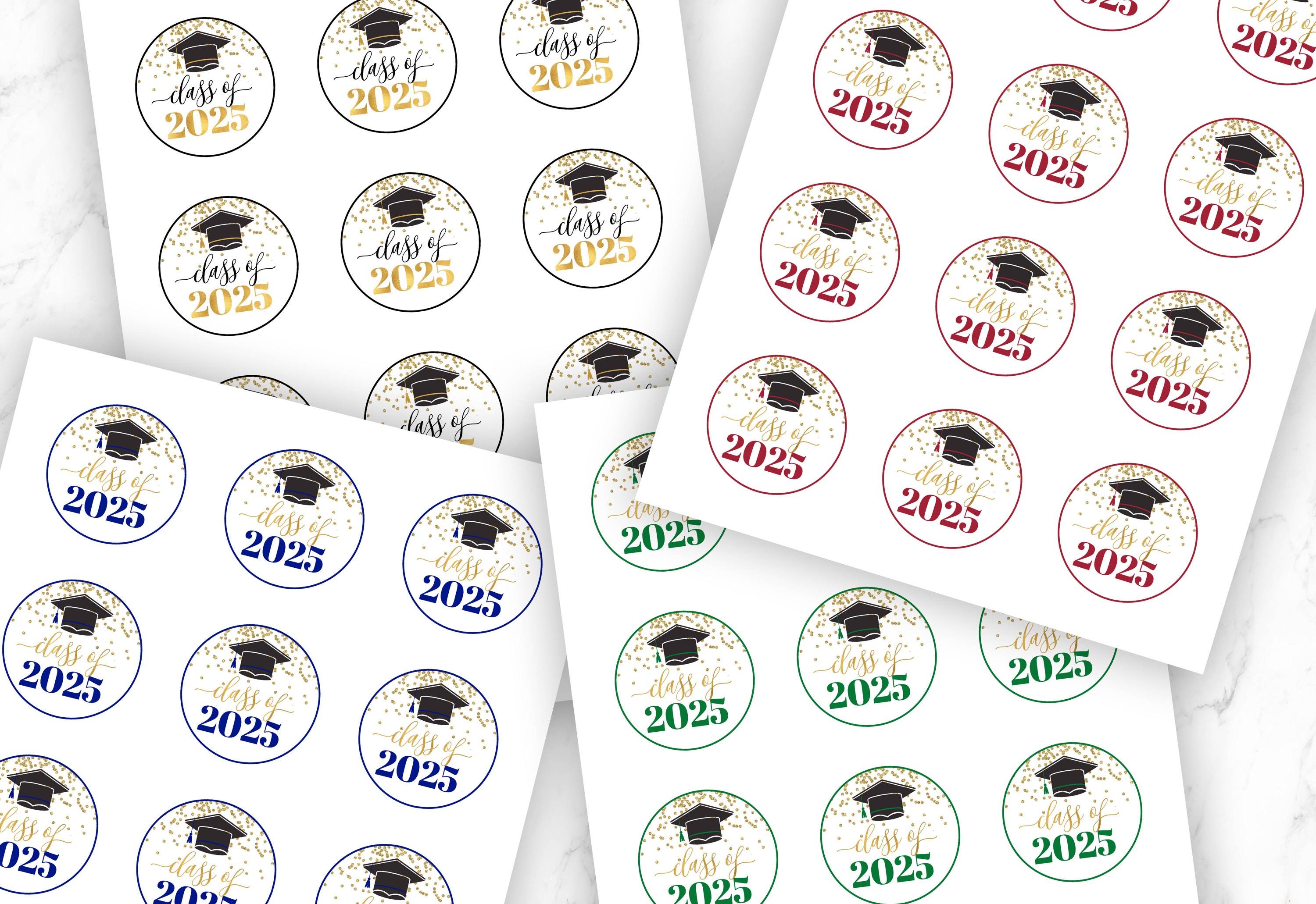 Graduation Gift Tags, 2025 Graduation Tags, Graduation Class of 2025 ...
