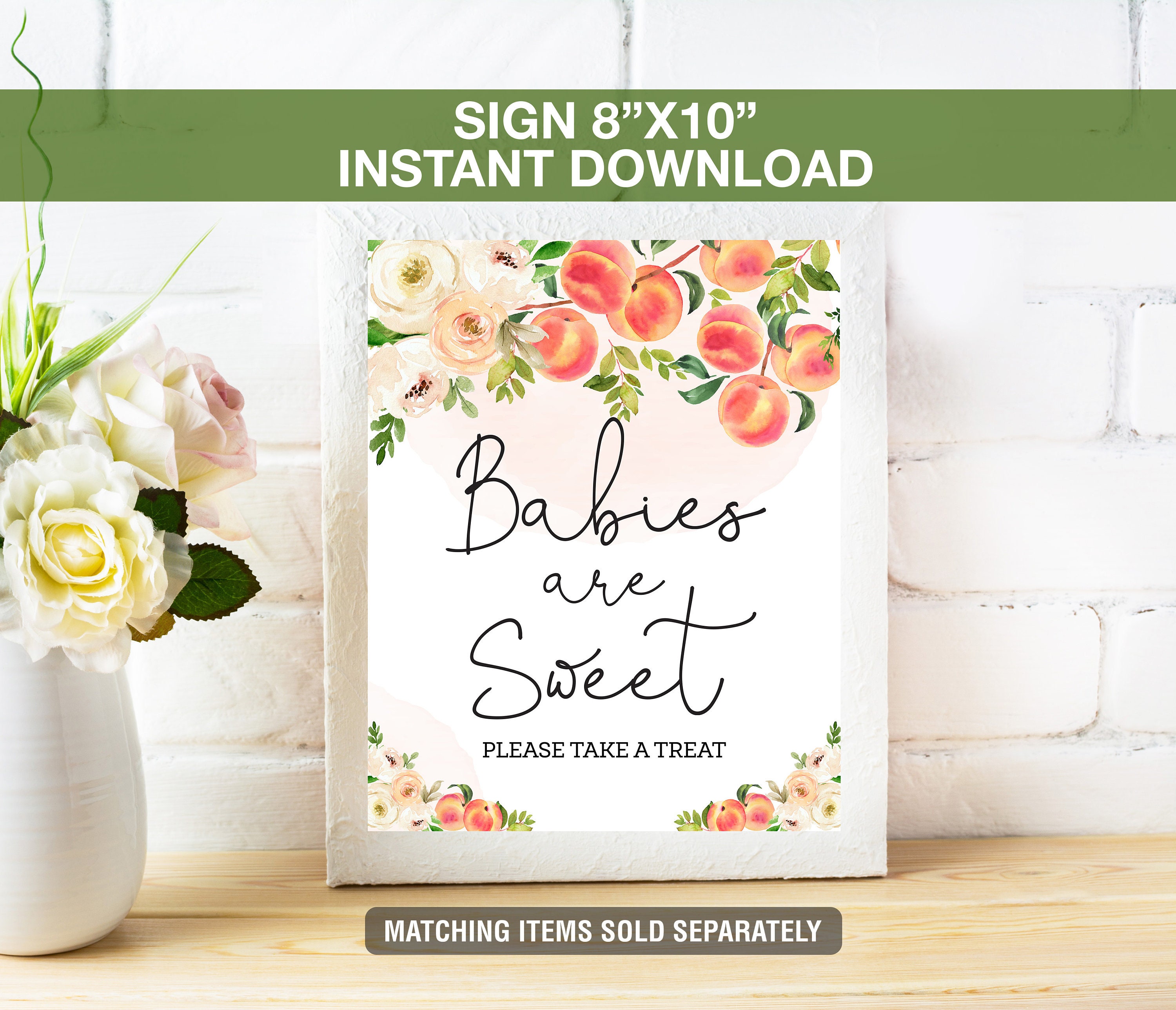 Baby Due Date Calendar Sign Peach EDITABLE Baby Prediction - Etsy