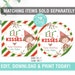 Elf Donut Tag, North Pole Donut Shop Label EDITABLE, Overnight Elf ...