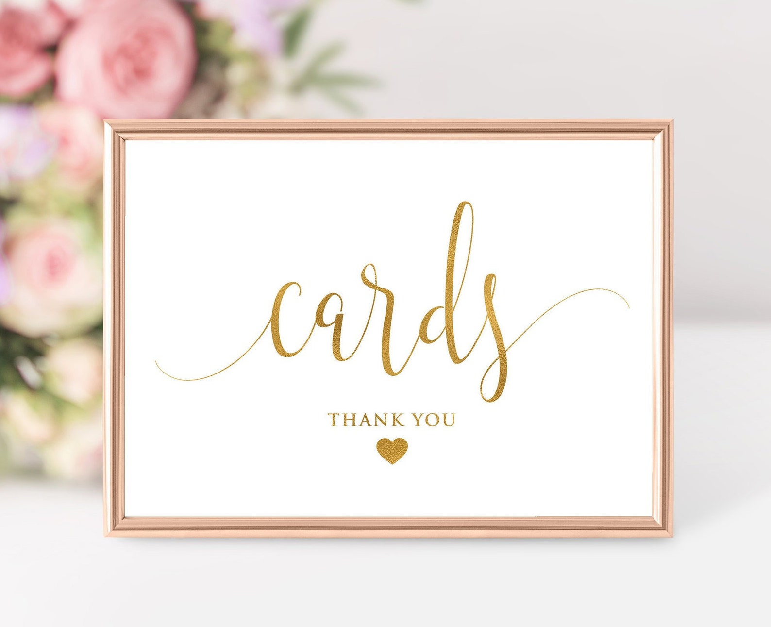 Cards Sign Printable Wedding Cards Sign Wedding Sign Gift | Etsy