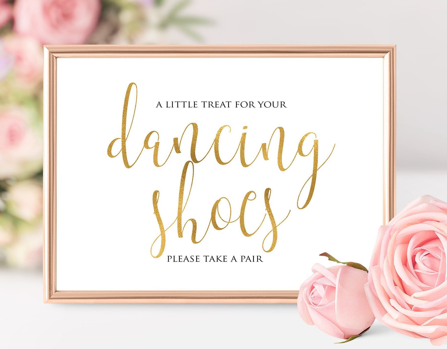 Dancing Shoes Sign Dancing Feet Printable Wedding Dancing - Etsy