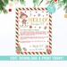 Elf Arrival Lettereditable Printable Arrival Letter - Etsy