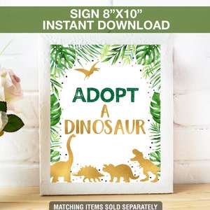 Dinosaur Dig Sign Printable, Dino Dig Sign, Dinosaur Sign, Dinosaur ...