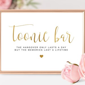 Toonie Bar Sign, Toonie Bar Printable Wedding Sign, Wedding Sign,fruits ...