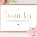 Toonie Bar Sign, Toonie Bar Printable Wedding Sign, Wedding Sign,fruits ...