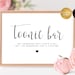 Toonie Bar Sign, Toonie Bar Printable Wedding Sign, Wedding Sign,fruits ...