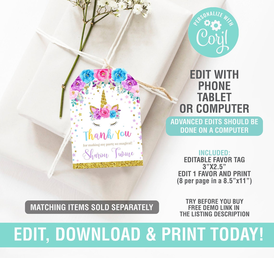 Unicorn Diaper Raffle Sign Unicorn Magical Theme Baby Shower - Etsy