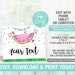 Editable Watermelon Milestone Birthday Poster Pink Watermelon - Etsy