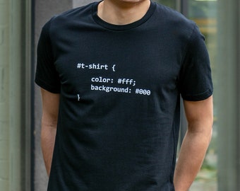 Css Code Shirt - Etsy