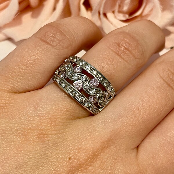 Qvc Diamonique Rings - Etsy