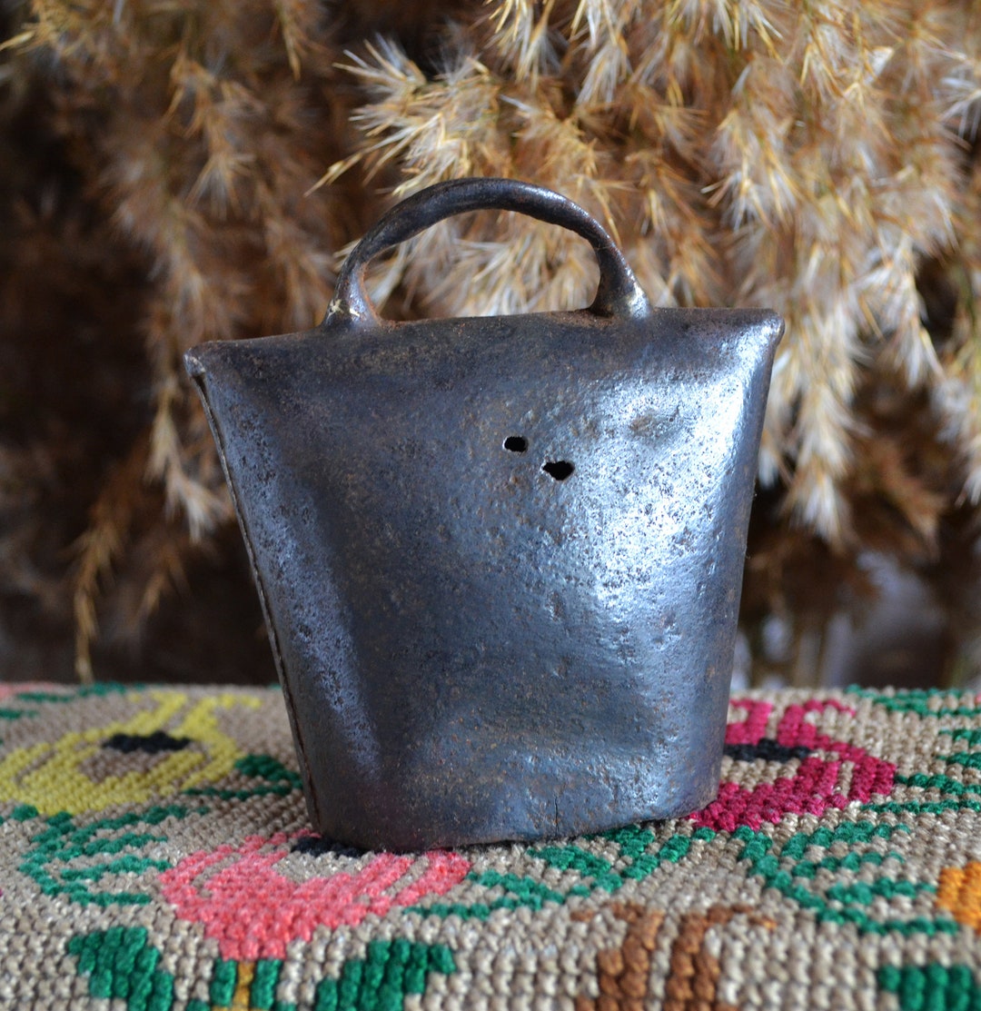 Antique Cow Bell, Cowbell BOTALO, Hand Forged - Etsy