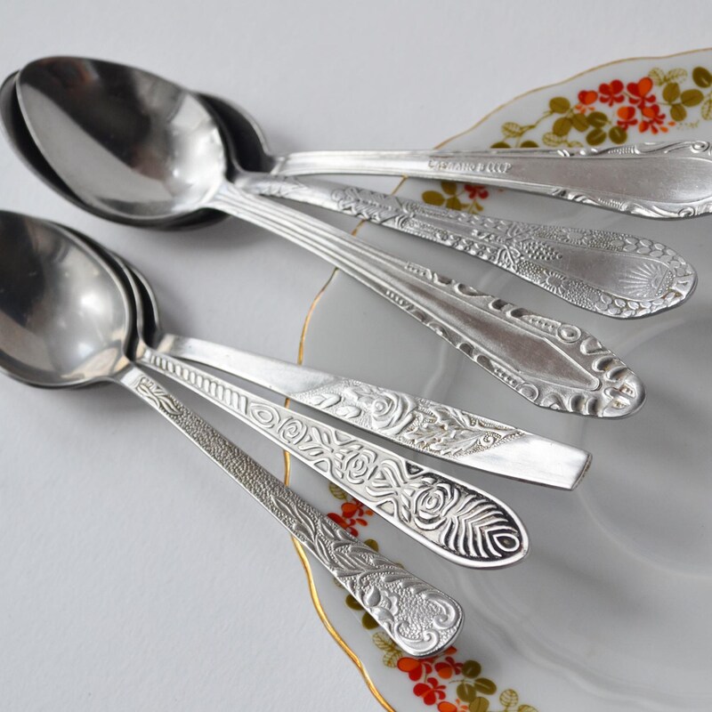 Unique Spoons Stainless Steel - Etsy