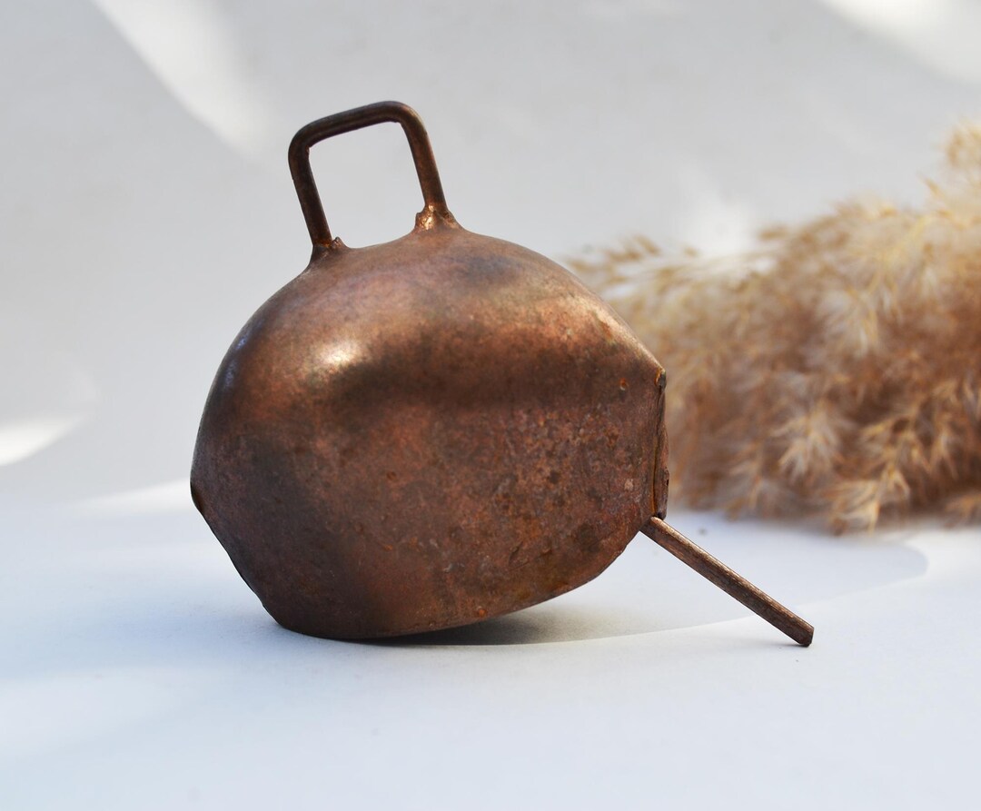 Copper Cow Bell, Cowbell BOTALO - Etsy