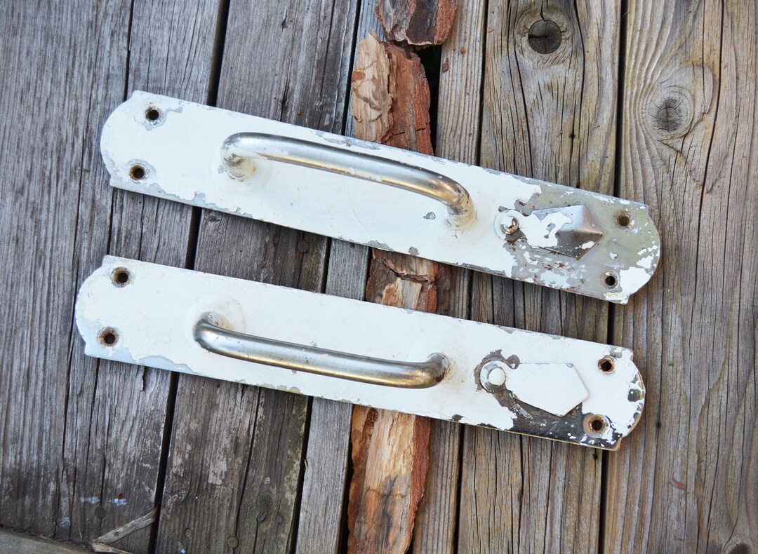 Pair Barn Door Handles, Soviet Door Hardware - Etsy