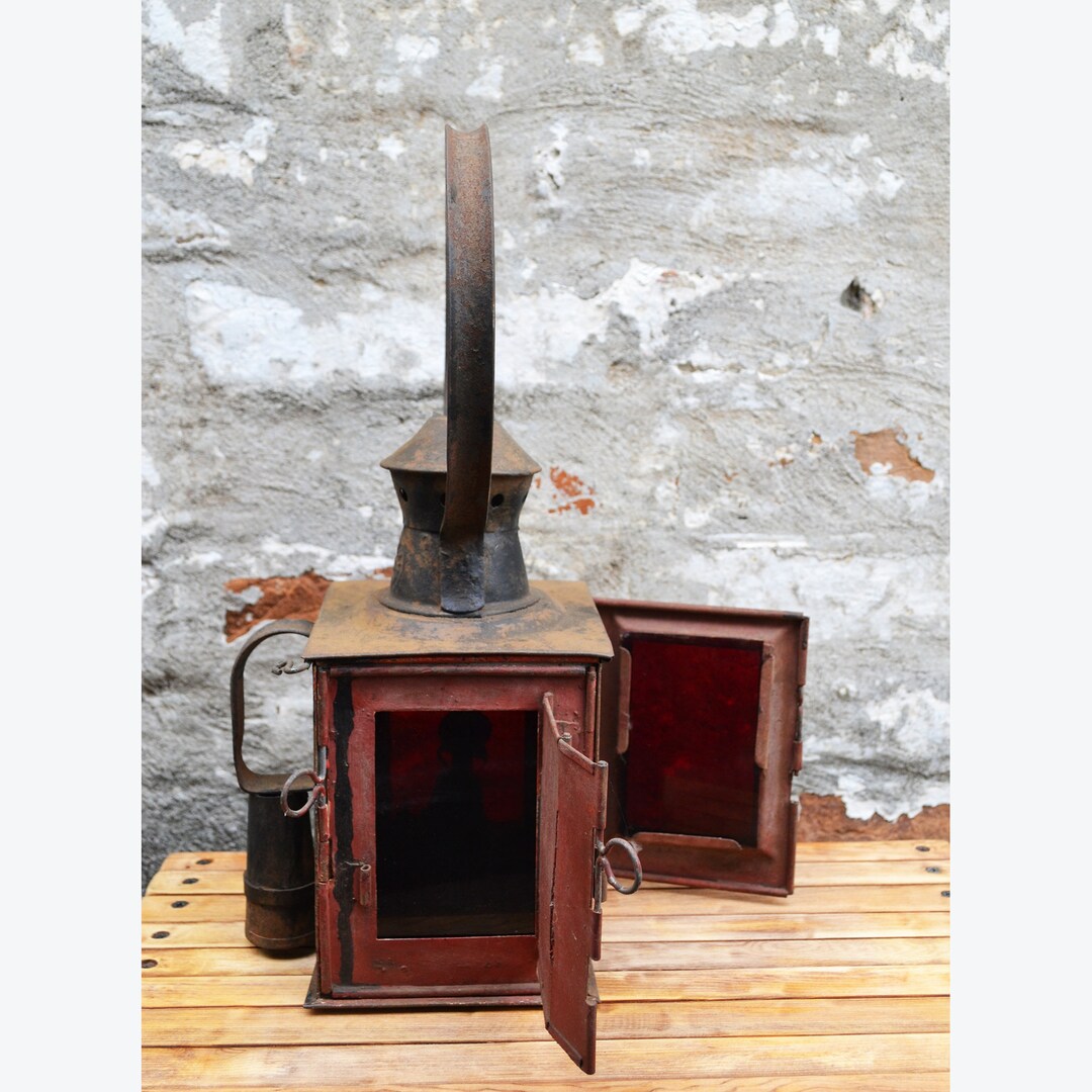 Antique Kerosene Lantern 1953 Lantern Oil Lamp Hanging - Etsy