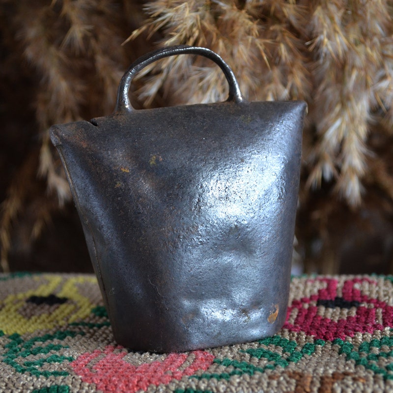 Antique Cow Bell - Etsy