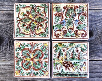 4x4 Tile Coasters - Etsy