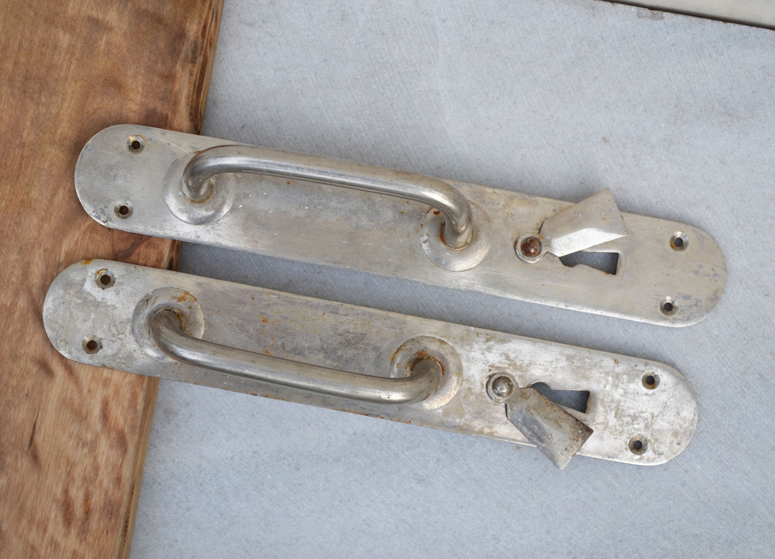 2 Soviet Barn Door Handles Vintage Door Knobs 1950s - Etsy