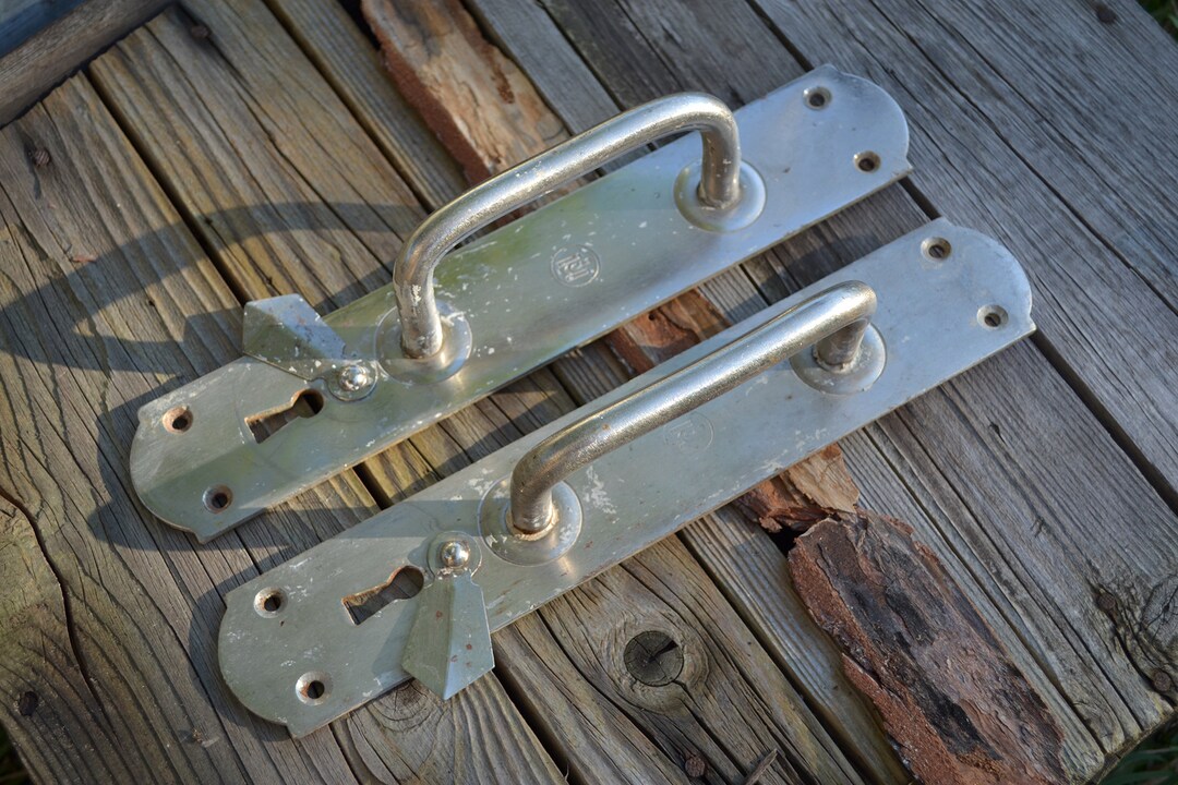 Pair Barn Door Handles Soviet Door Hardware - Etsy