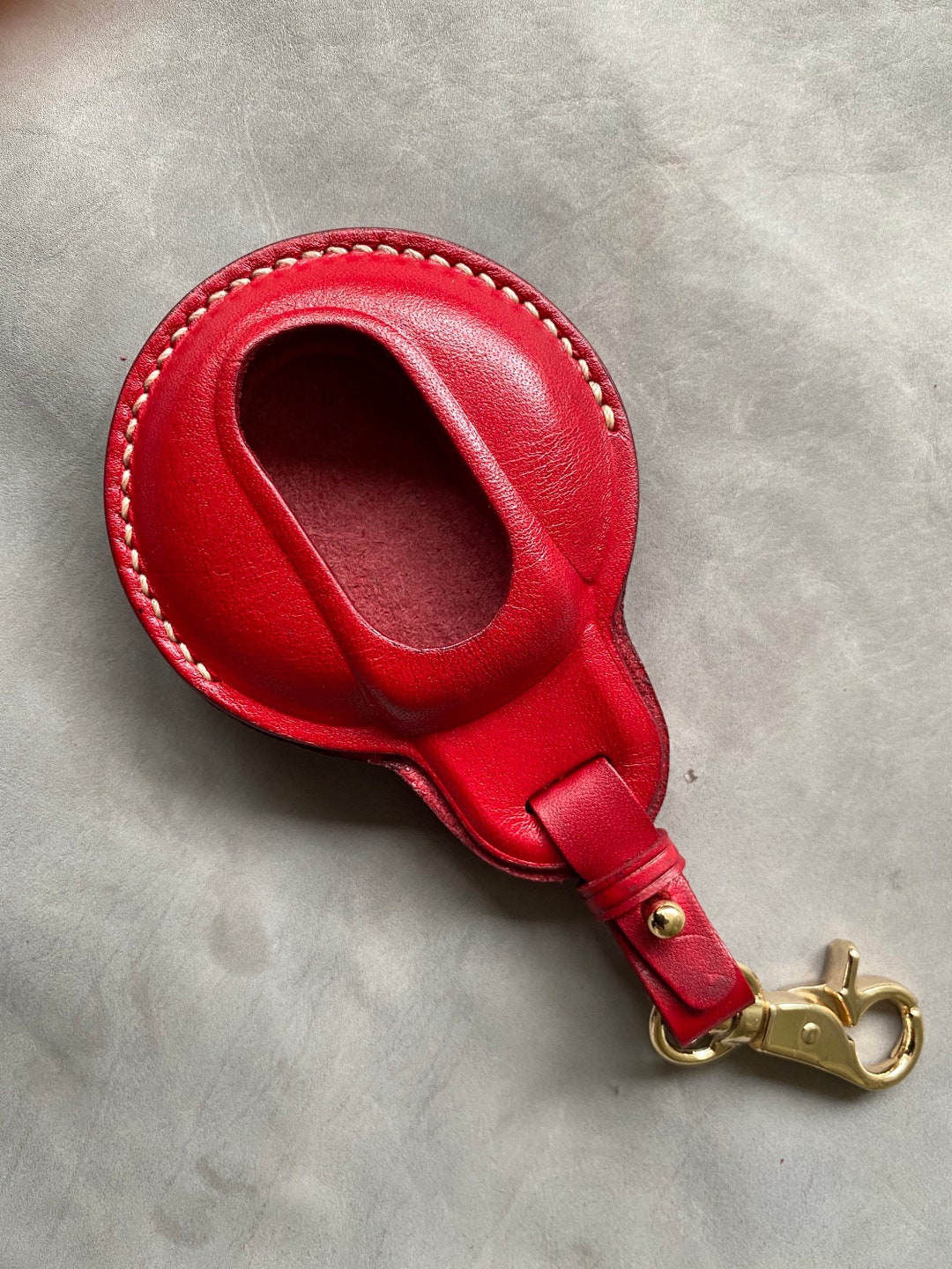 Handmade Leather Car Key Case, Car Accessories, Key Fob Cover, MINI Key ...