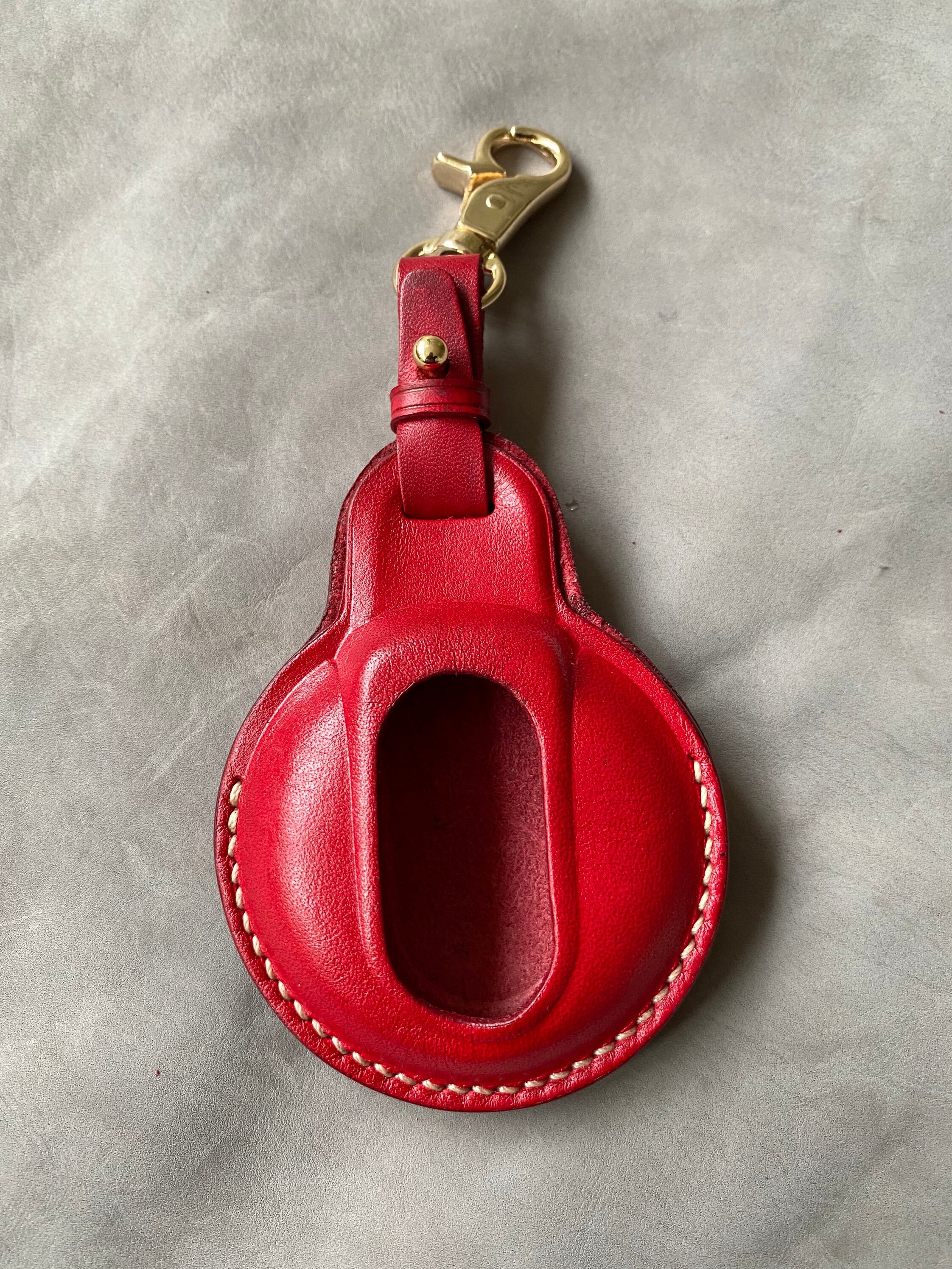 Handmade Leather Car Key Case, Car Accessories, Key Fob Cover, MINI Key ...