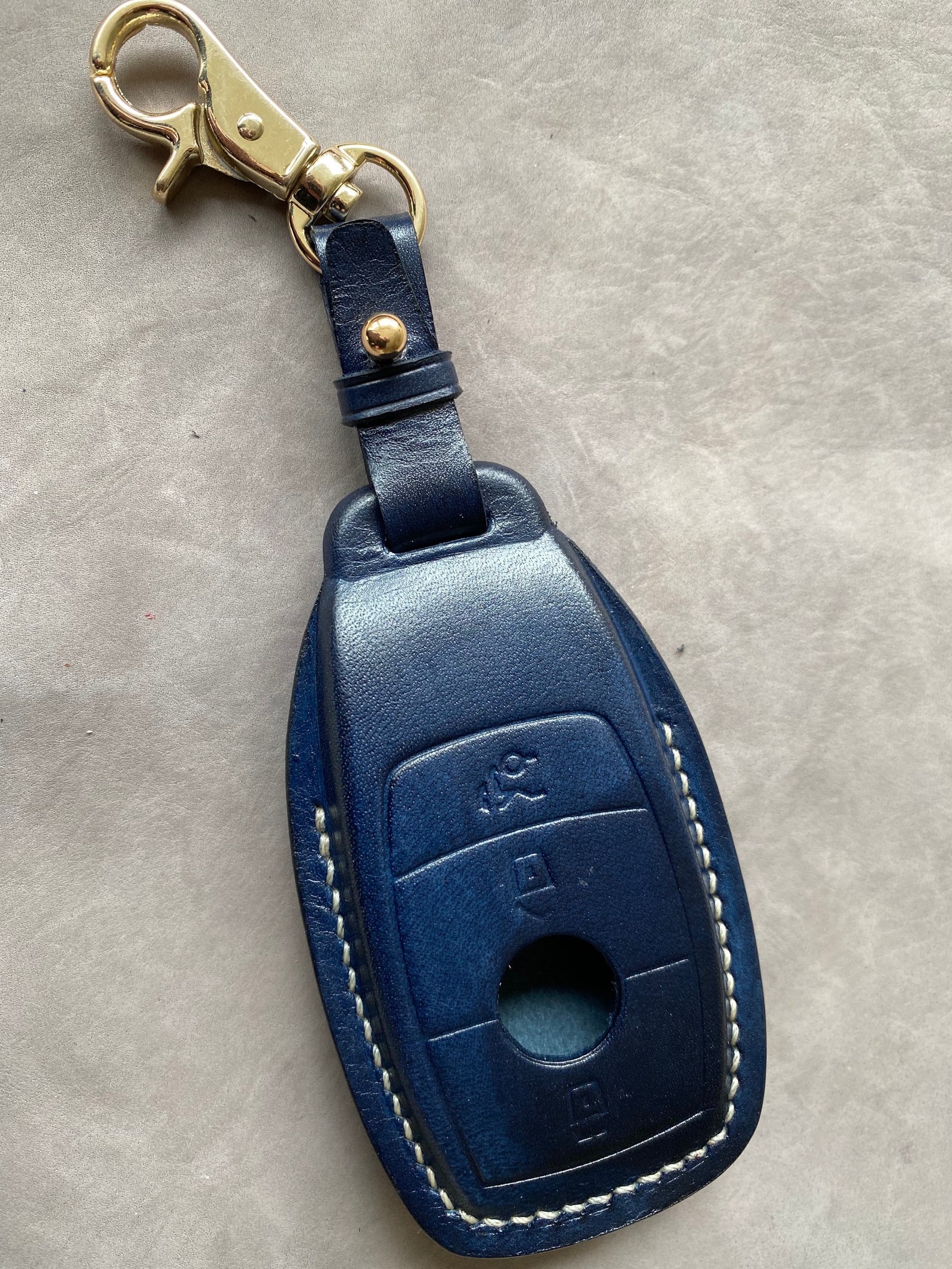 Handmade Leather Car Key Case Car Accessories Key Fob Cover - Etsy UK
