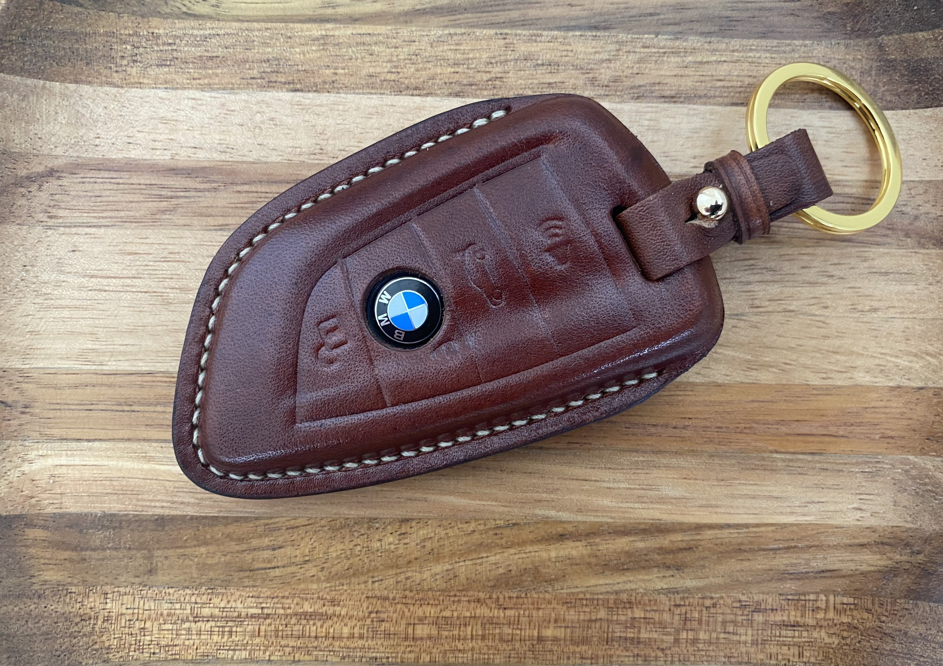 Handmade Leather Car Key Case Car Accessories Key Fob Cover - Etsy ...