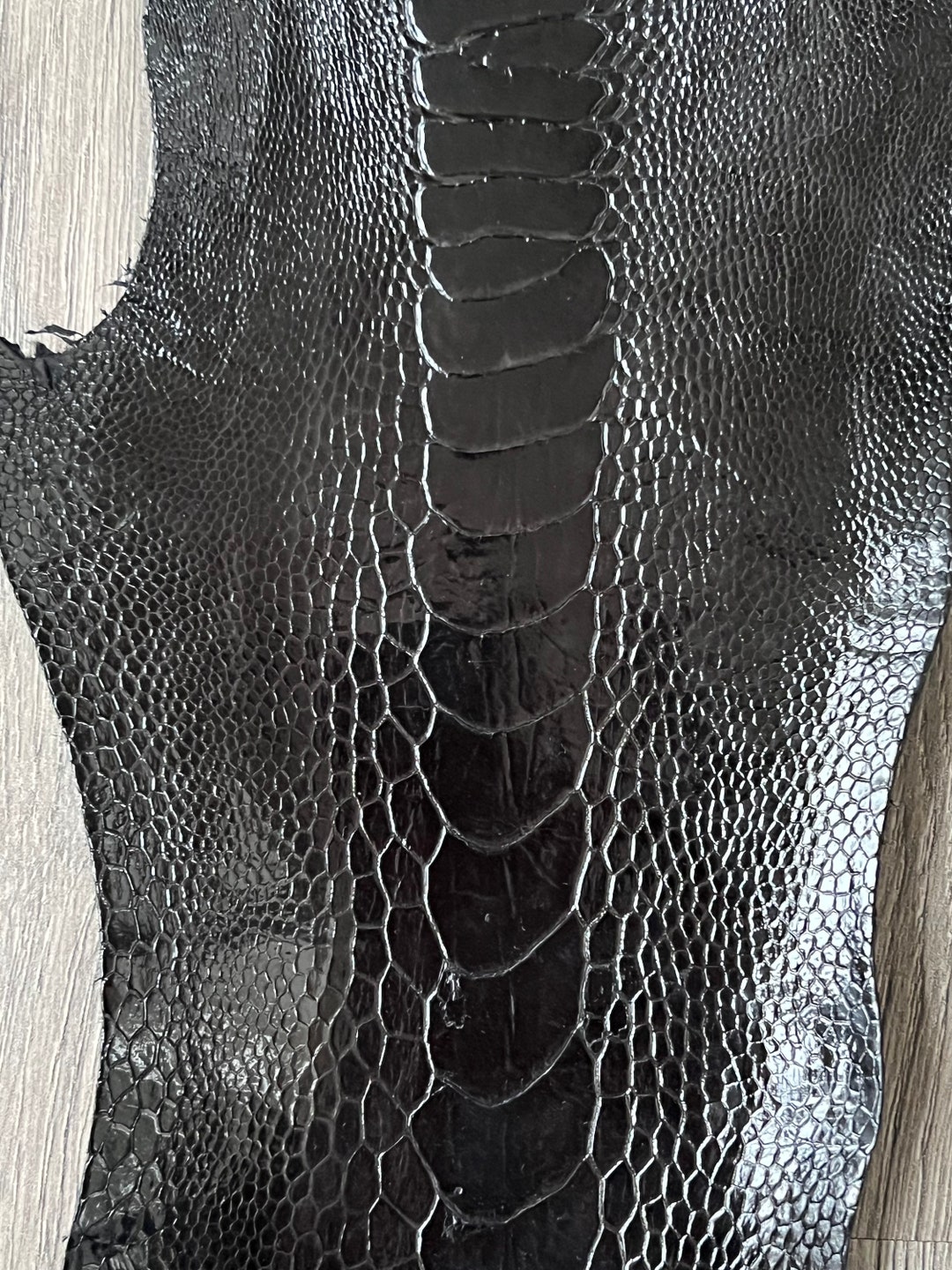 Ostrich Leg Skin Leather Tanned Genuine Leg Skin Ostrich Leather - Etsy