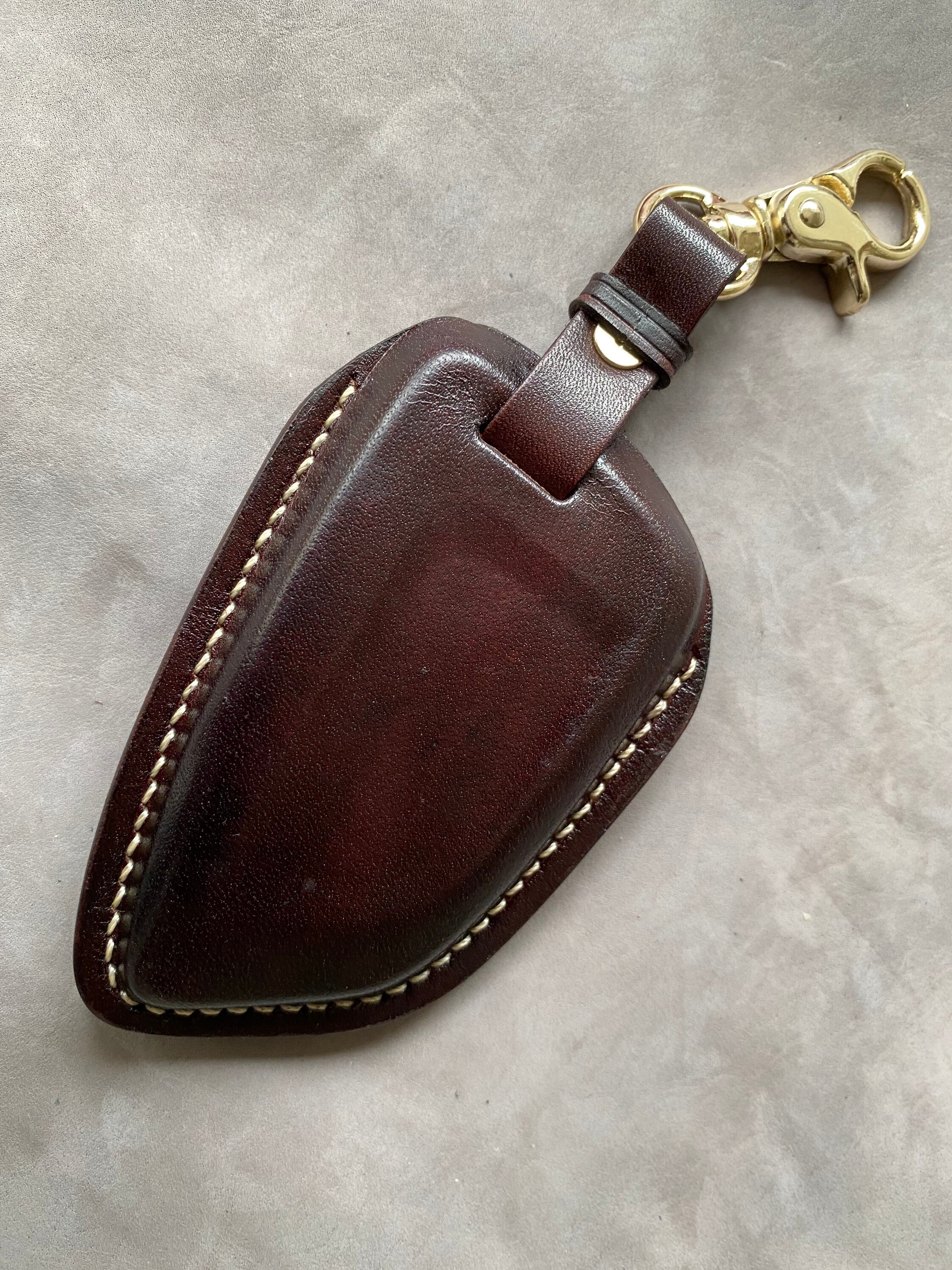 Handmade Leather Car Key Case Car Accessories Key Fob Cover - Etsy ...