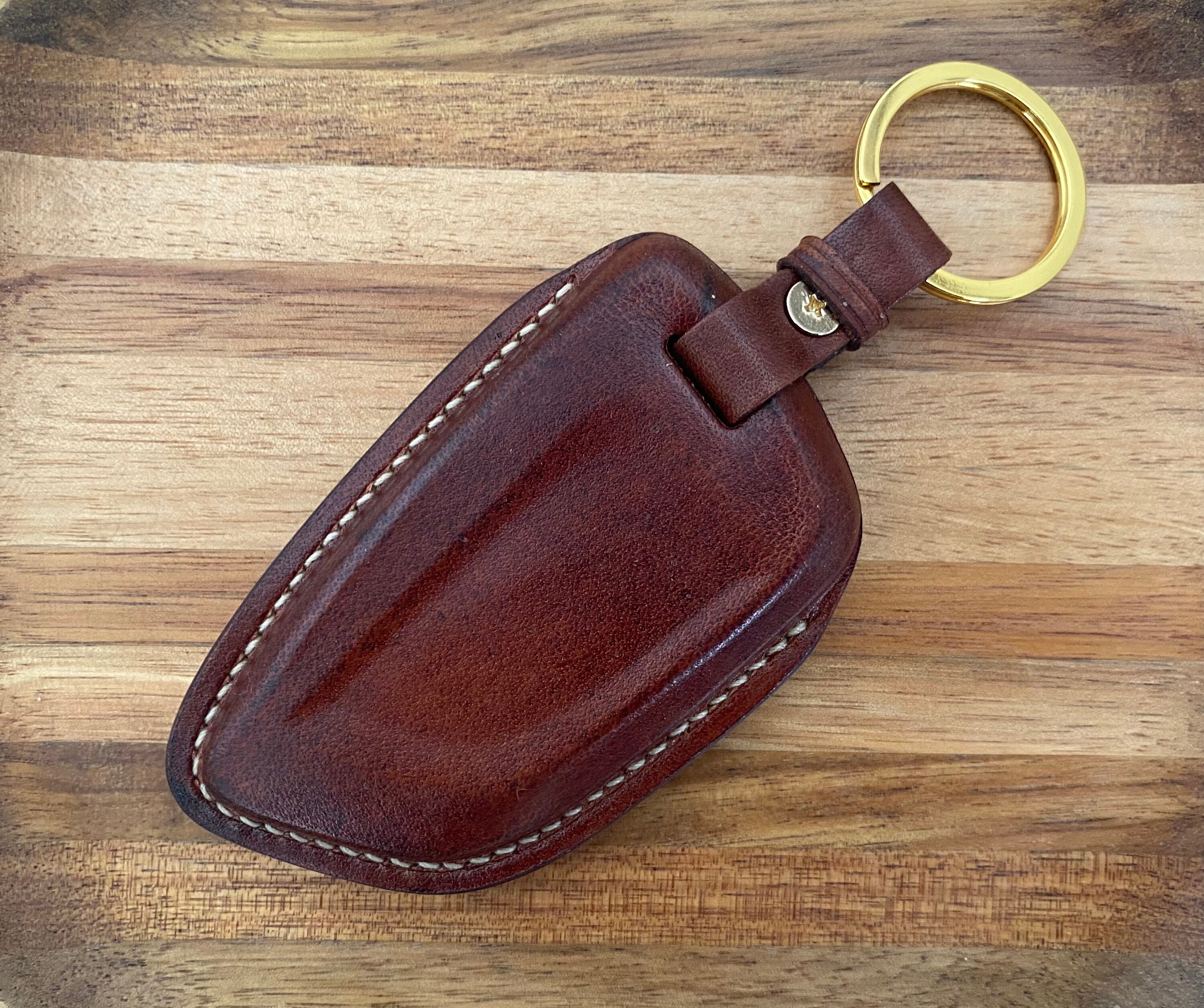Handmade Leather Car Key Case Car Accessories Key Fob Cover | Etsy